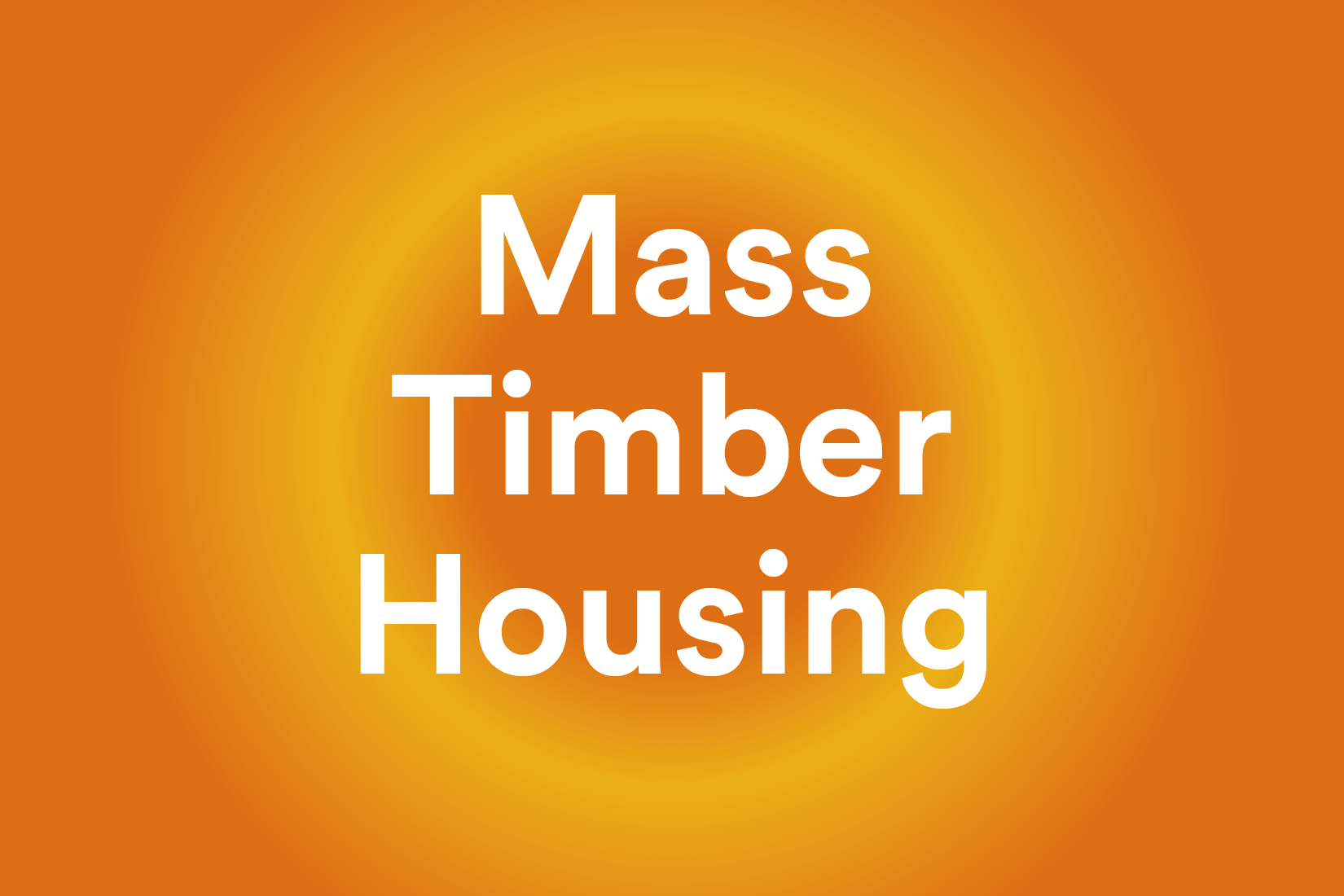 TWIG | The Wood Innovation Group — Mass Timber Housing